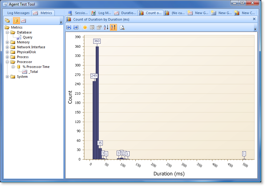 Developer's Guide - Metrics - Database Query Event Metric Example