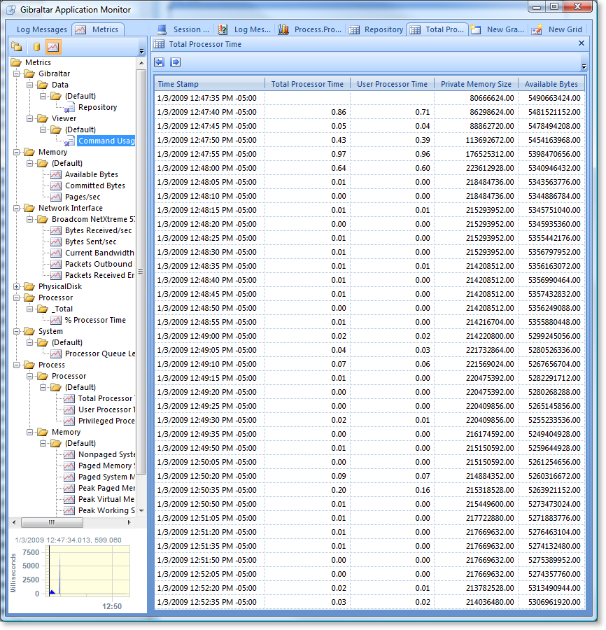 Loupe Desktop - Metric Grid